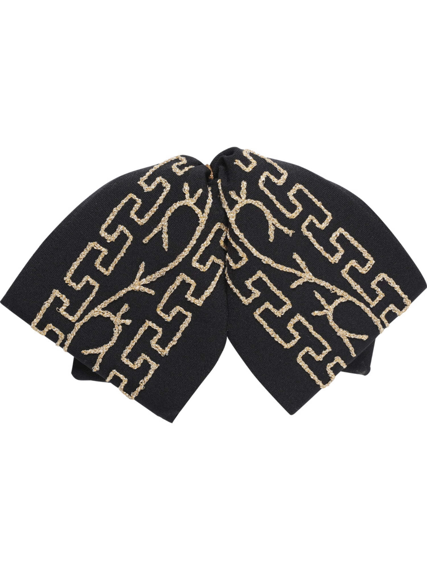 Mexican Charro Bow Tie 100% Polyester Black/Gold 601111 - Walmart.com