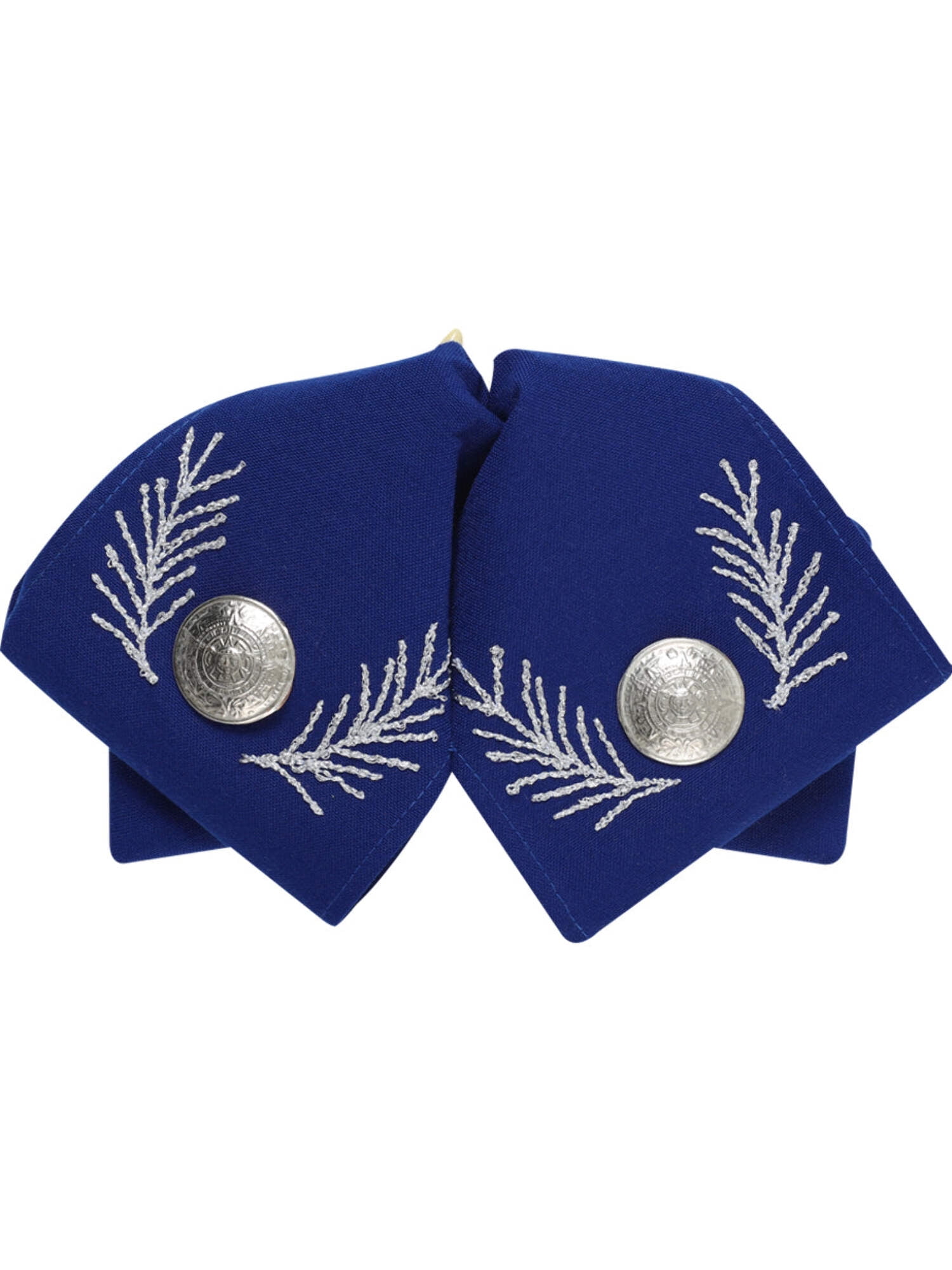 Mexican Charro Bow Tie 100% Polyester Royal Blue/Oro 601108 - Walmart.com