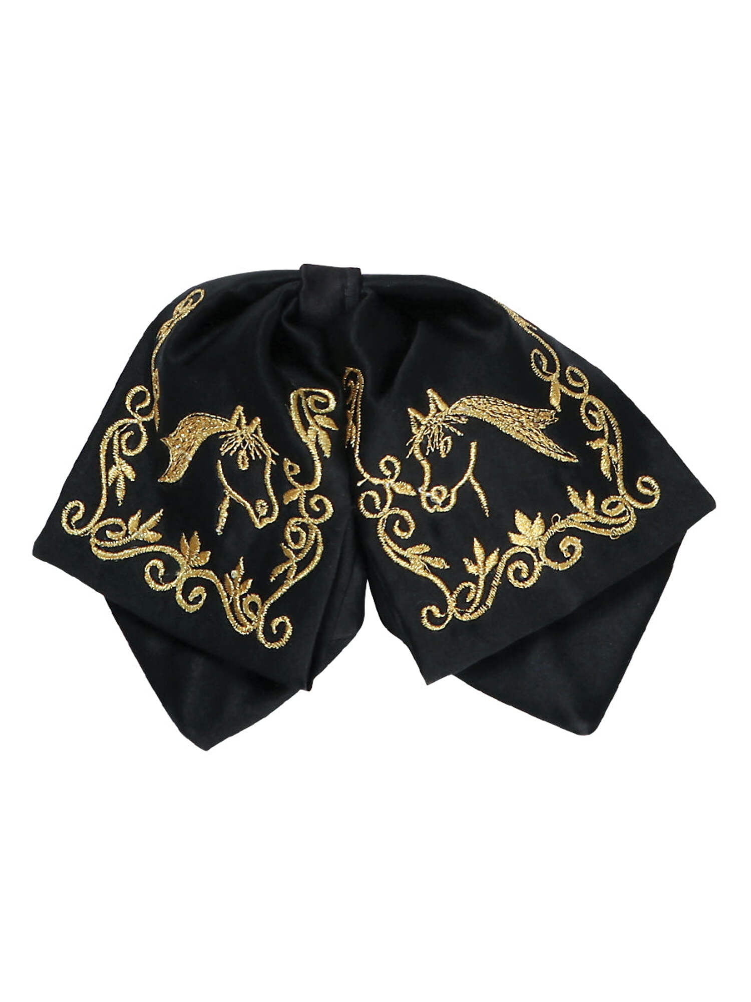 Mexican Charro Bow Tie 100% Polyester Black/Gold 600148 - Walmart.com