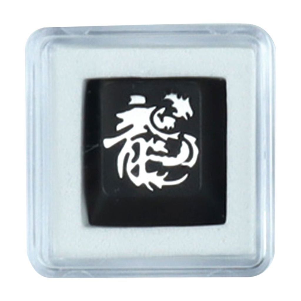 Artisanal Loong Totem Keycap Aluminum Key Caps Compatible for MX Gaming ...