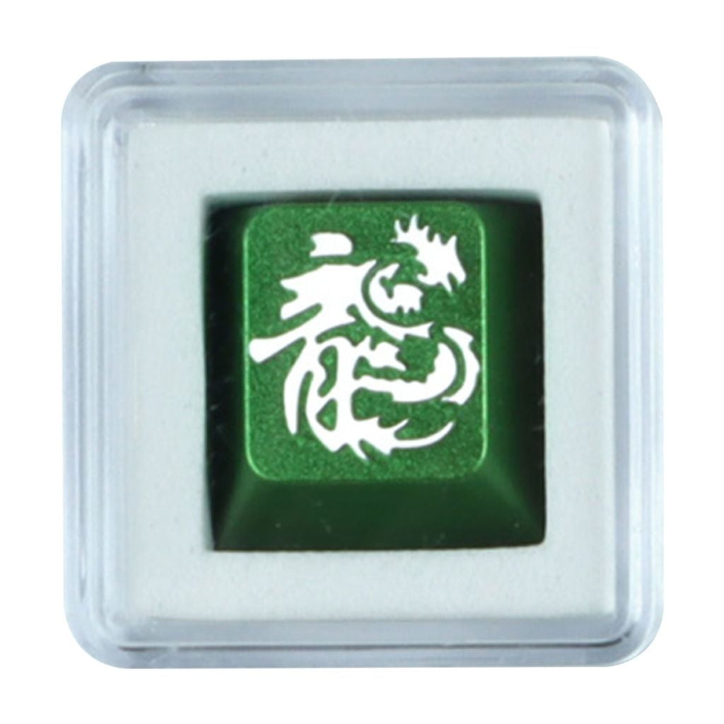 Artisanal Loong Totem Keycap Aluminum Key Caps Compatible for MX Gaming ...
