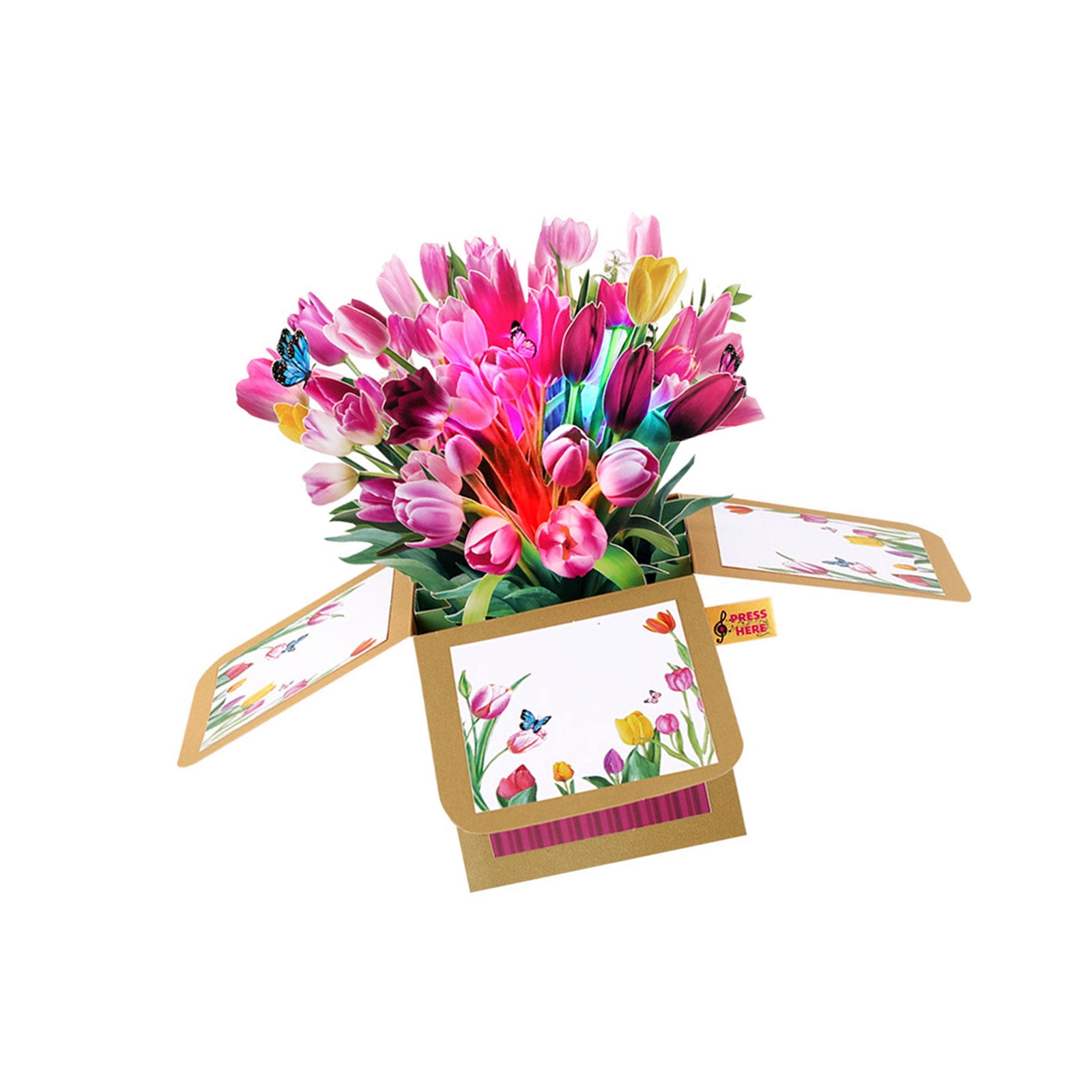 Artisanal Musical Box With Light Effects & Customizable Photo Frame For ...