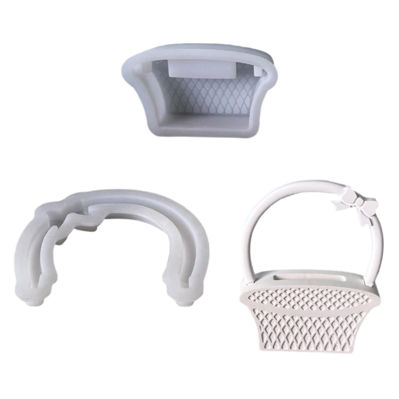 Artisanal Silicone Basket Mold Reusable Craft Tool For Resin Casting ...