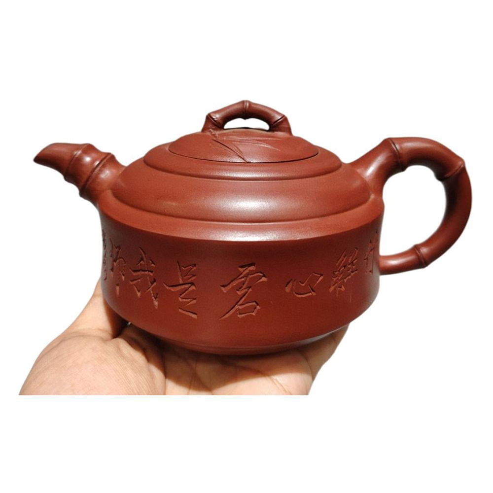 Artisanal Yixing Teapot Functional Coffee Zisha Sculpture Figurine ...