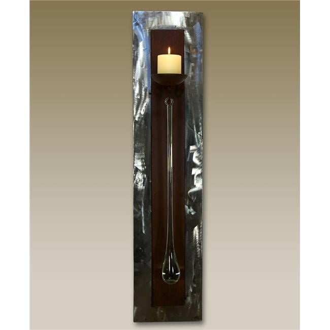 Artisans Gallery AD-097R-GDS Rectangle Frame Loft Candle Holder with 20 ...