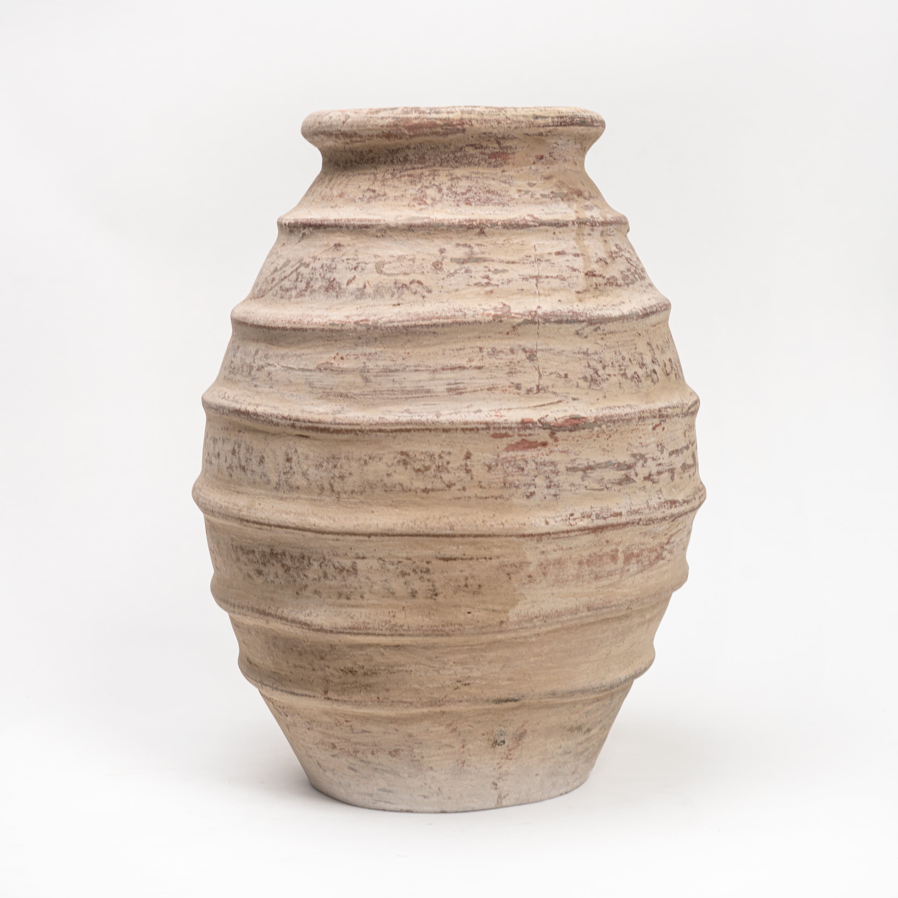 Artissance 19 in. H Off White Pottery Tribe Water Jar Large - Walmart.com