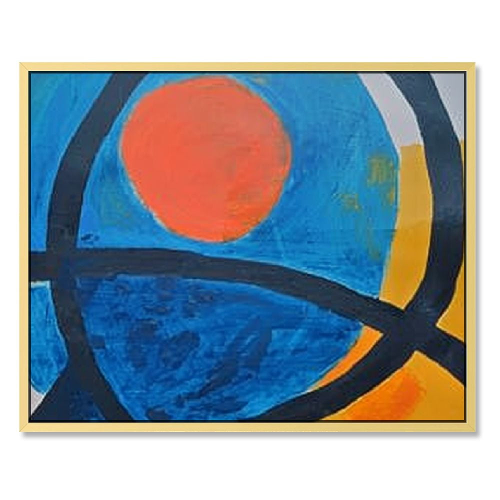 Artist Alexander Calder Blue And Yellow Spheres Art Home Decor Hanging ...