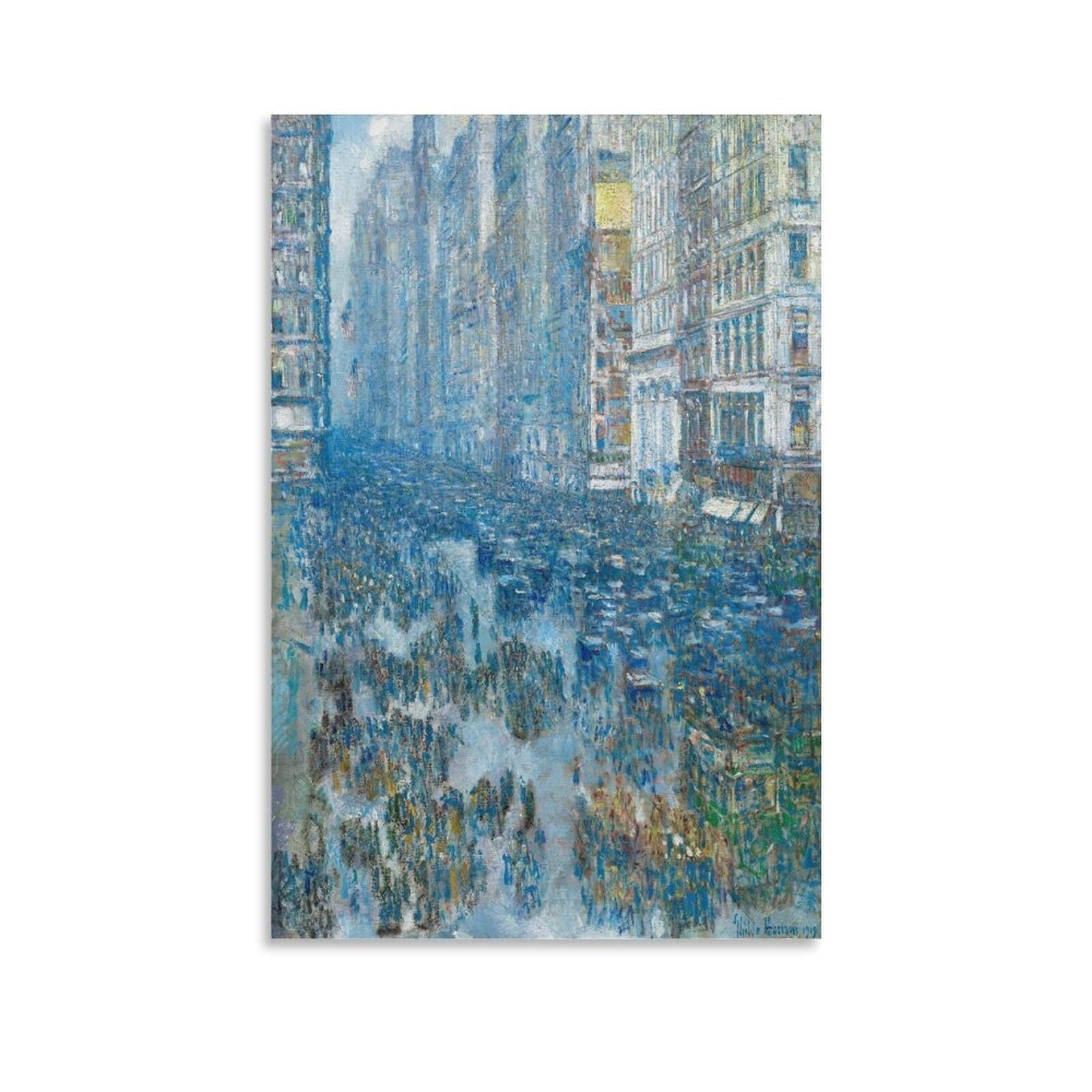 Artist Childe Hassam Impressionism Painting Poster Canvas Wall Art ...