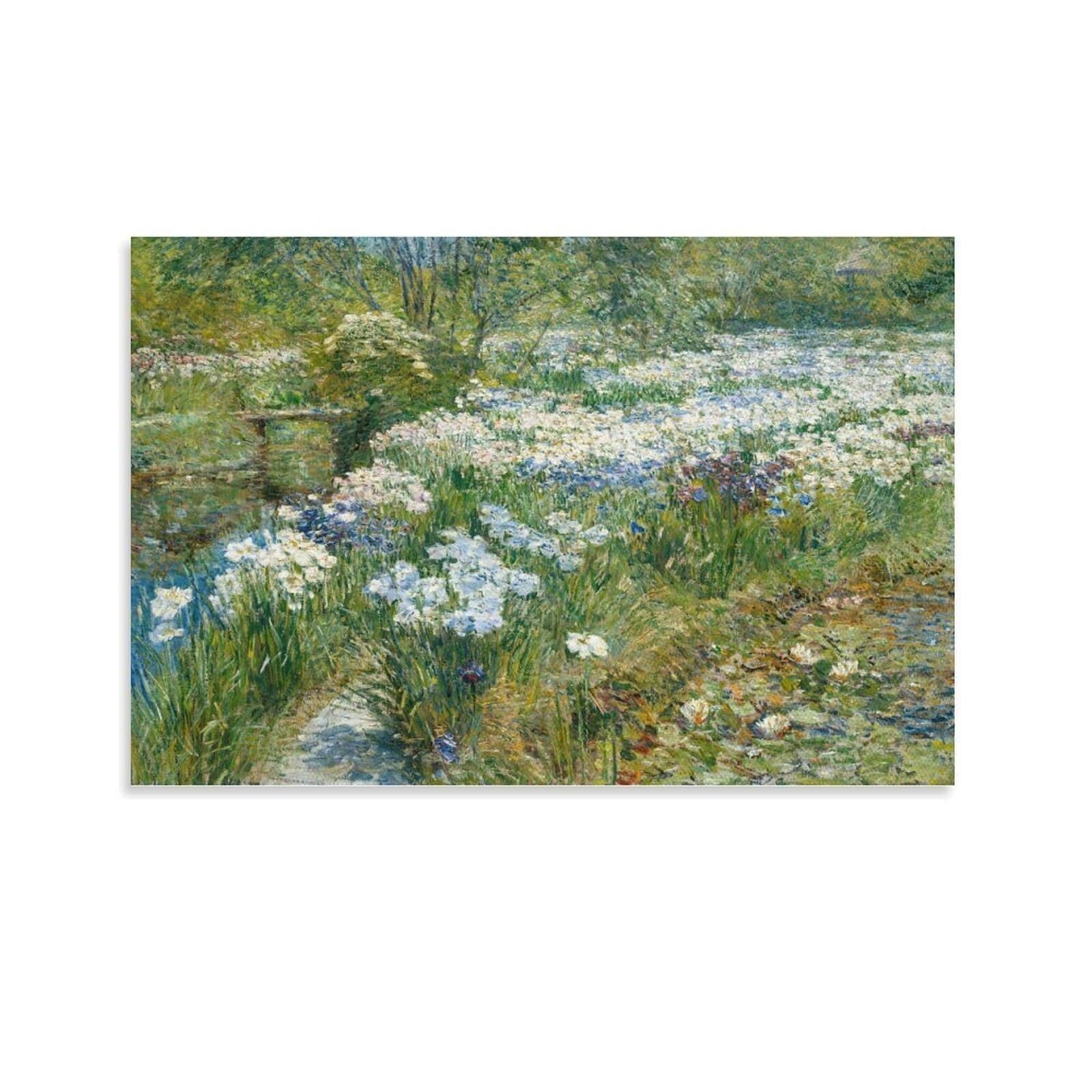 Artist Childe Hassam Impressionism Painting Poster Canvas Wall Art ...