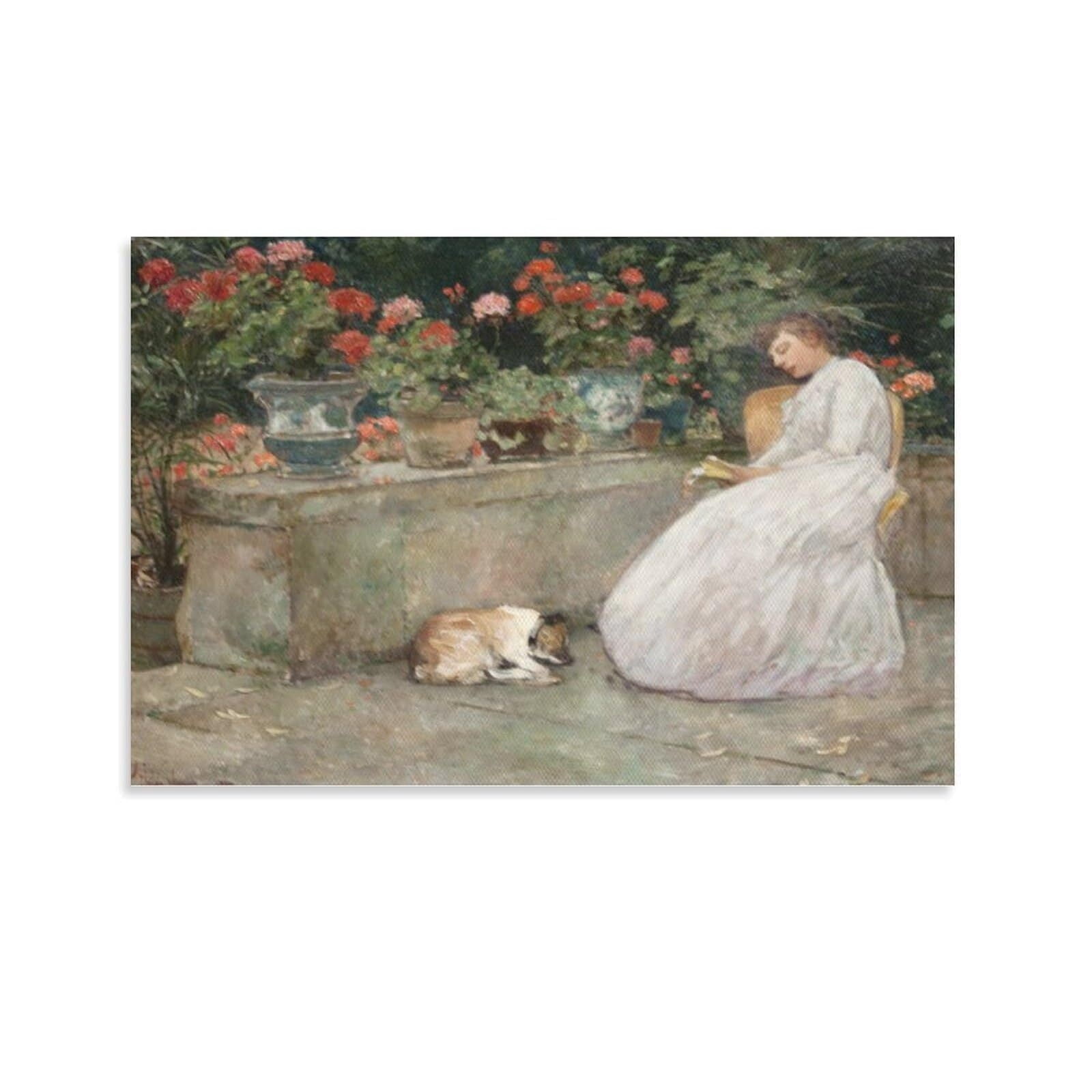 Artist Childe Hassam Impressionism Painting Poster Canvas Wall Art ...