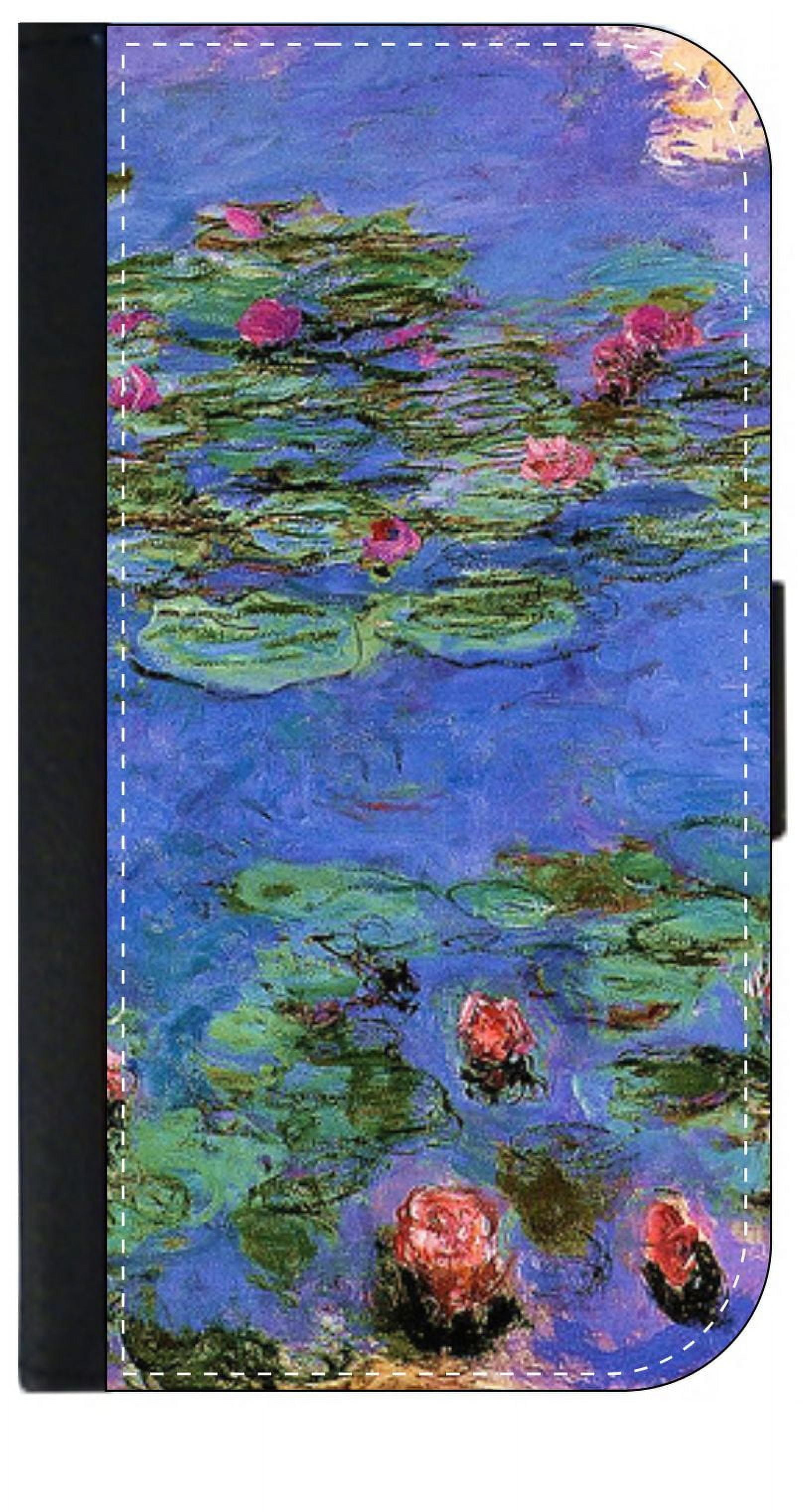 Artist Claude Monet's Water Lilies Painting - Wallet Style Cell Phone ...