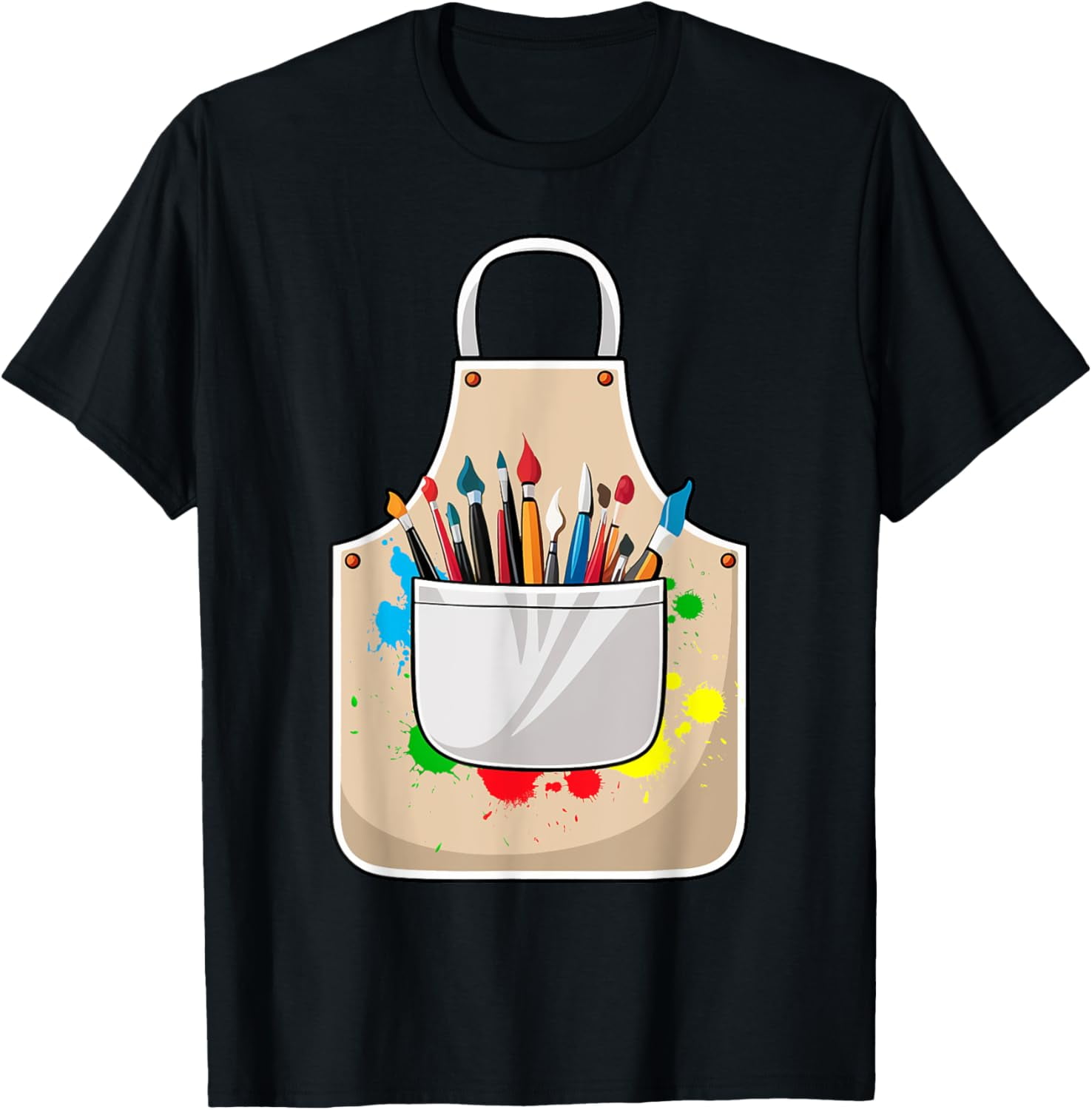 Artist Funny Halloween Costume Party Cosplay Painter Art Kid T-Shirt ...