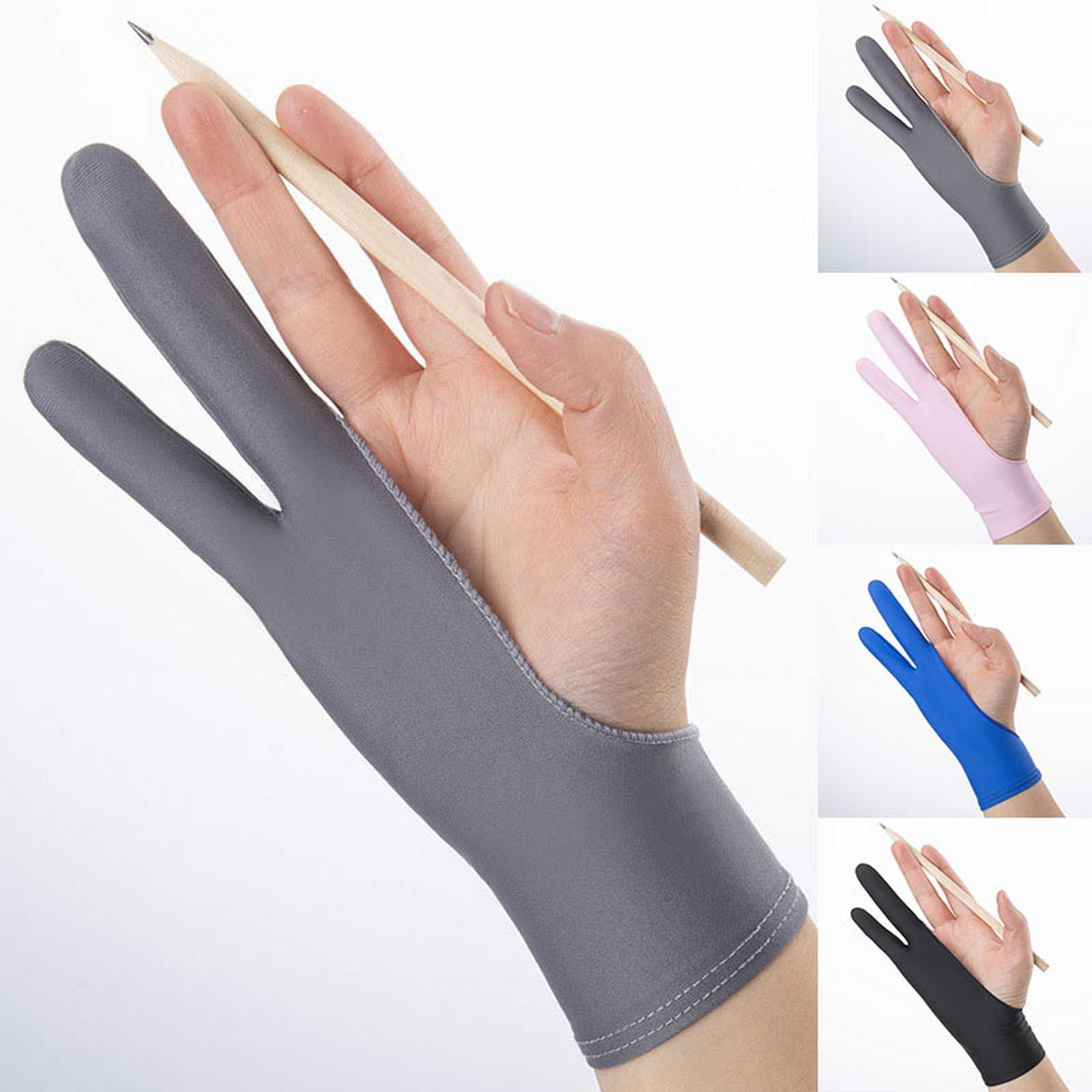 Artist Gloves Drawing Glove Two Finger Glove for Drawing Tablet Paper ...