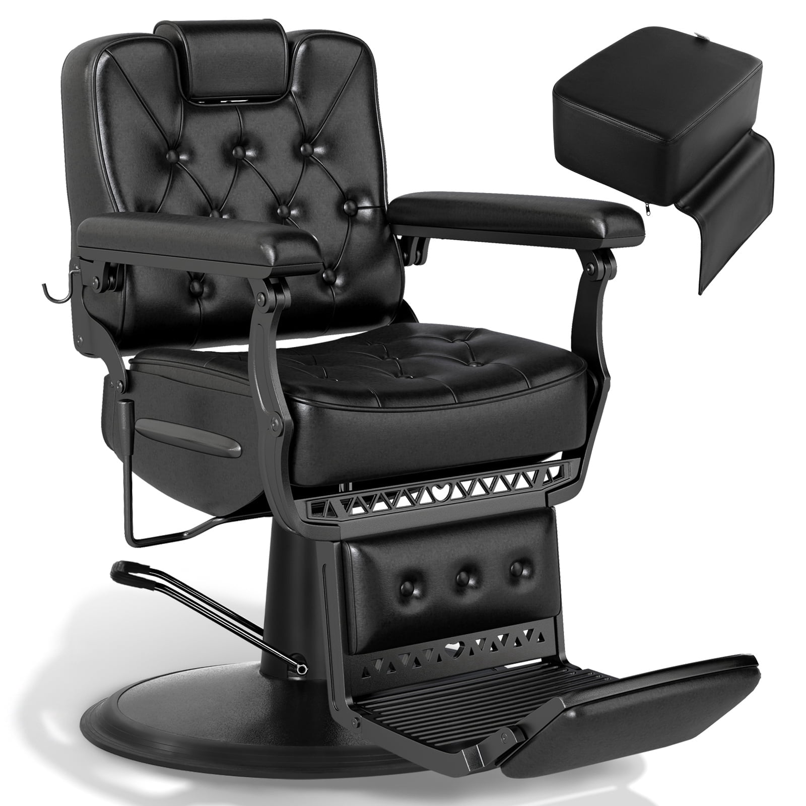 Artist Hand All Purpose Recline Vintage Barber Chair Heavy Duty ...