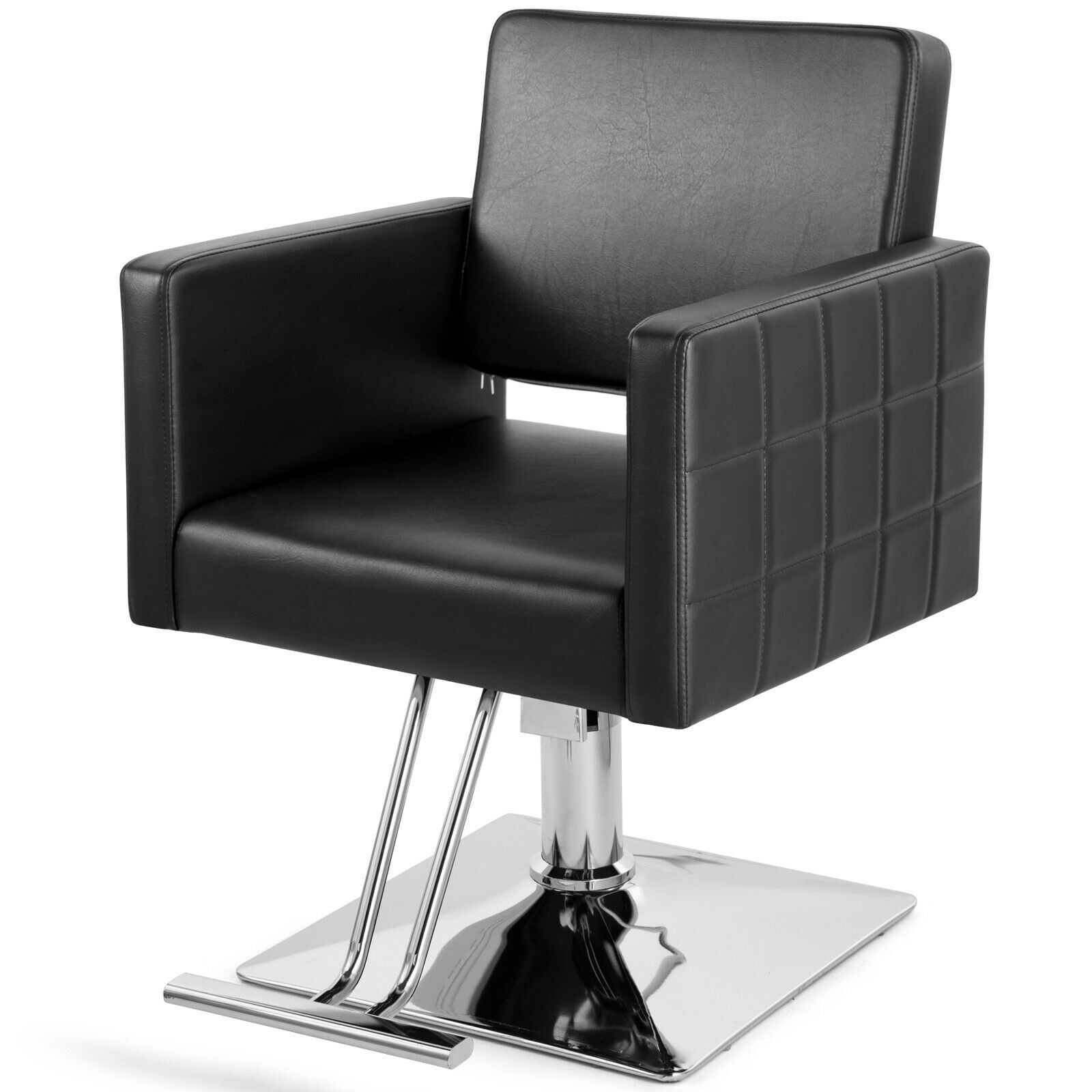 Artist Hand Heavy Duty Black Recliner Barber Chair Salon Beauty Hair ...