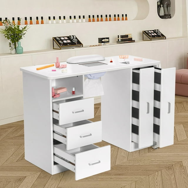 Artist Hand Manicure Table Nail Table Desk Salon Beauty Workstation ...