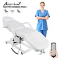 Artist Hand 3-Motor Electric Adjustable Massage Table, Beauty Bed Salon ...