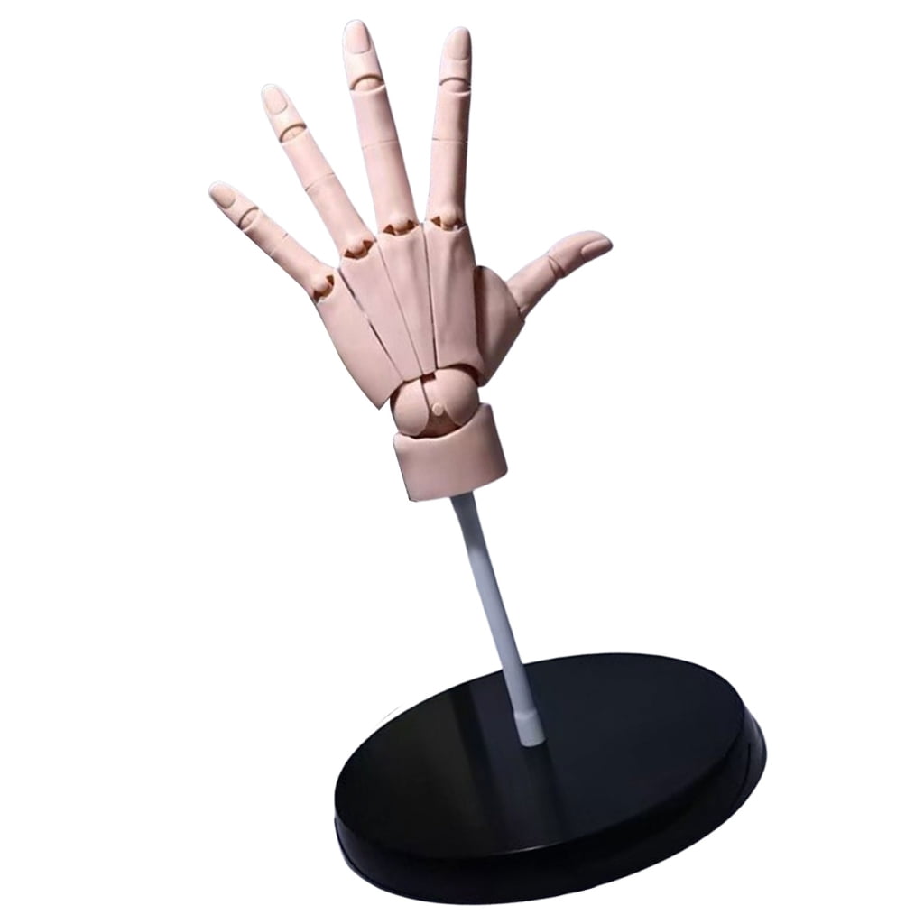 Artist Hand Model with Adjustable Fingers Moveable Display Manikin Hand ...
