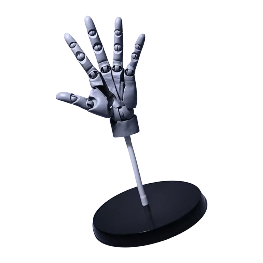 Artist Hand Model with Adjustable Fingers Moveable Display Manikin Hand ...