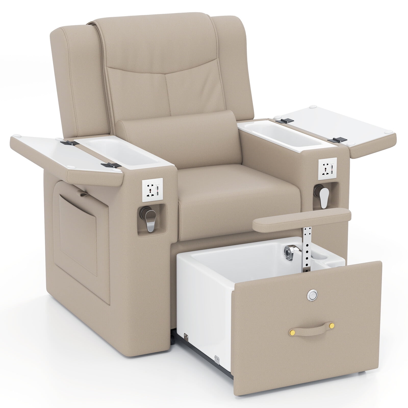 Artist Hand Pedicure Spa Massage Chair with Smart Foot Bathtub, Hand ...