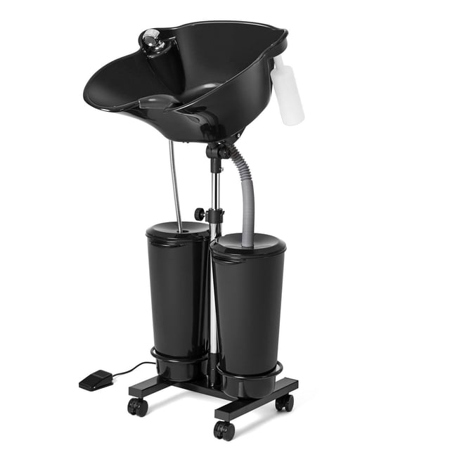 Artist Hand Mobile Salon: Portable Shampoo Basin with Electric Pump ...