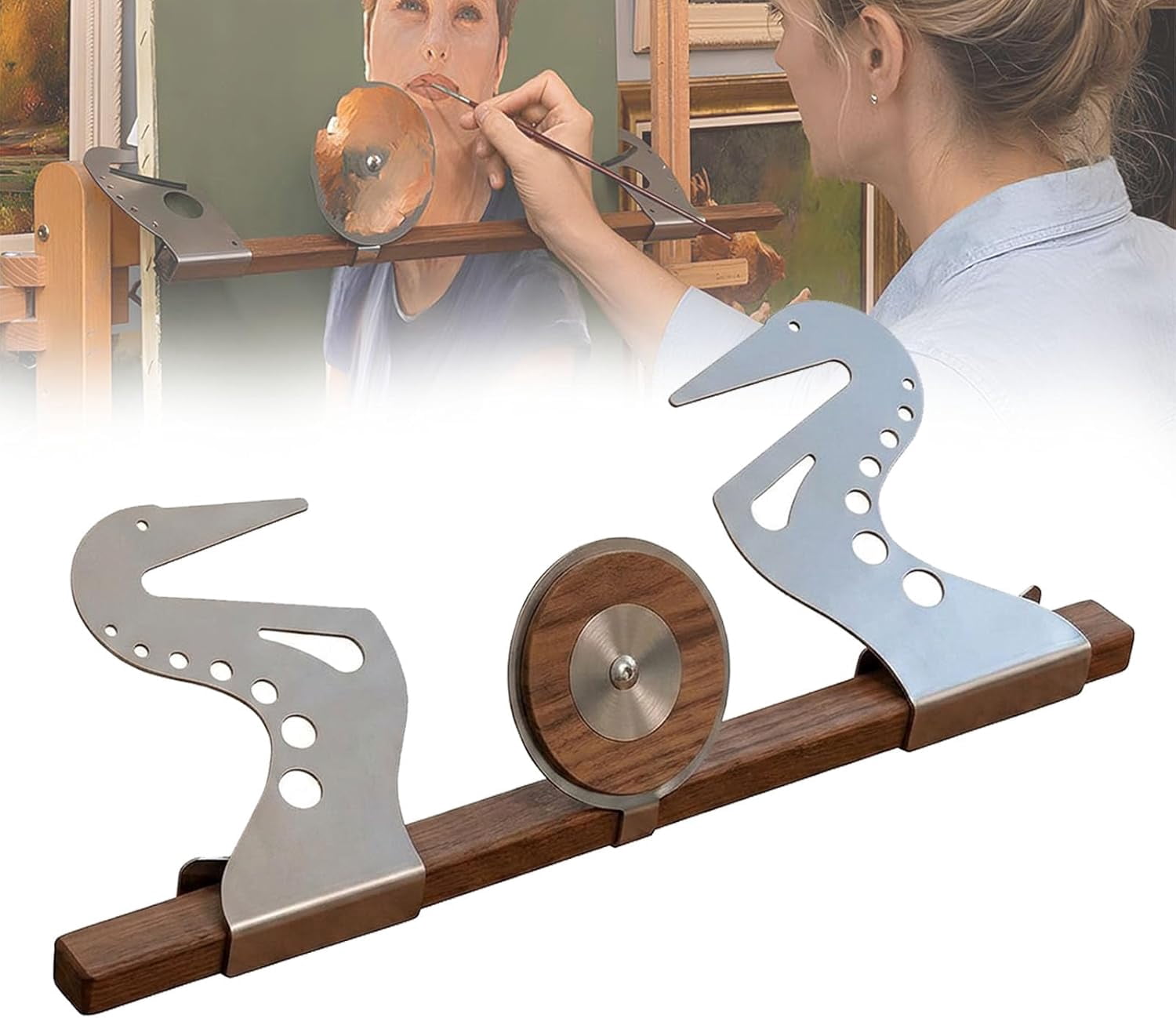 Artist Hand Support Bridge, Adjustable Easel Hand Rest Support Bar ...