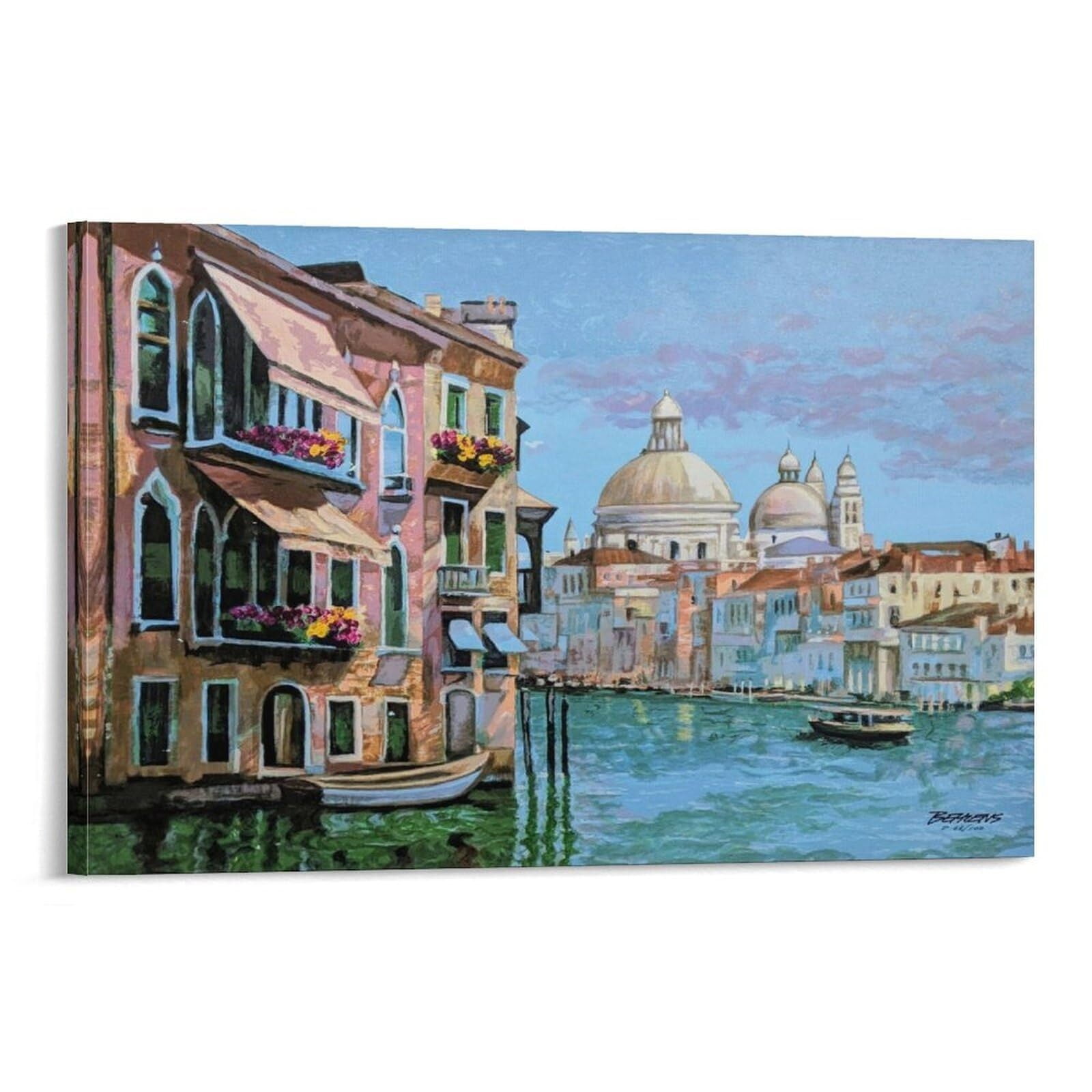 Artist Howard Behrens Hotel Venezia Retro Painting Wall Art Posters For ...