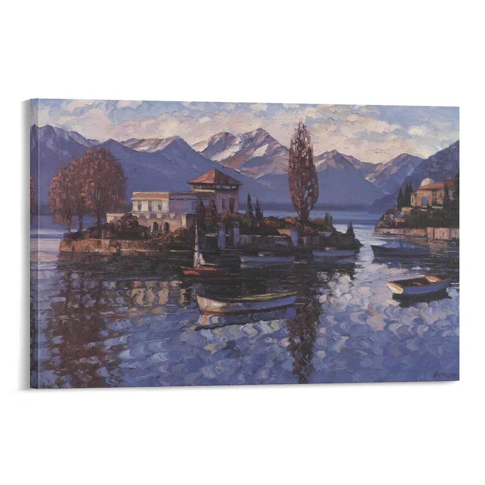 Artist Howard Behrens Montreux Retro Painting Wall Art Posters For Room ...