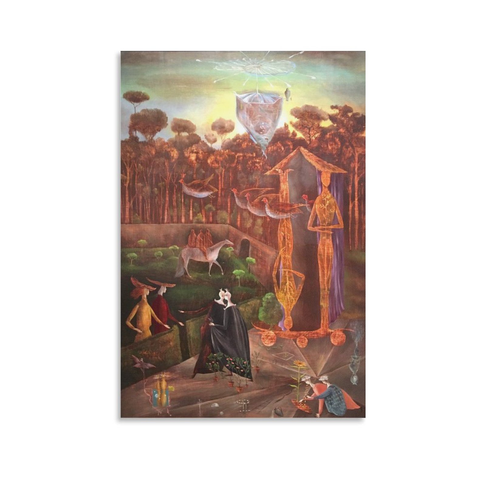 Artist Leonora Carrington Works Poster Canvas Wall Art Poster ...