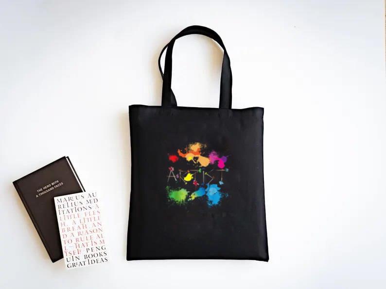 Artist Messy Painters Funny Splatter Art Tote Bags - Walmart.com