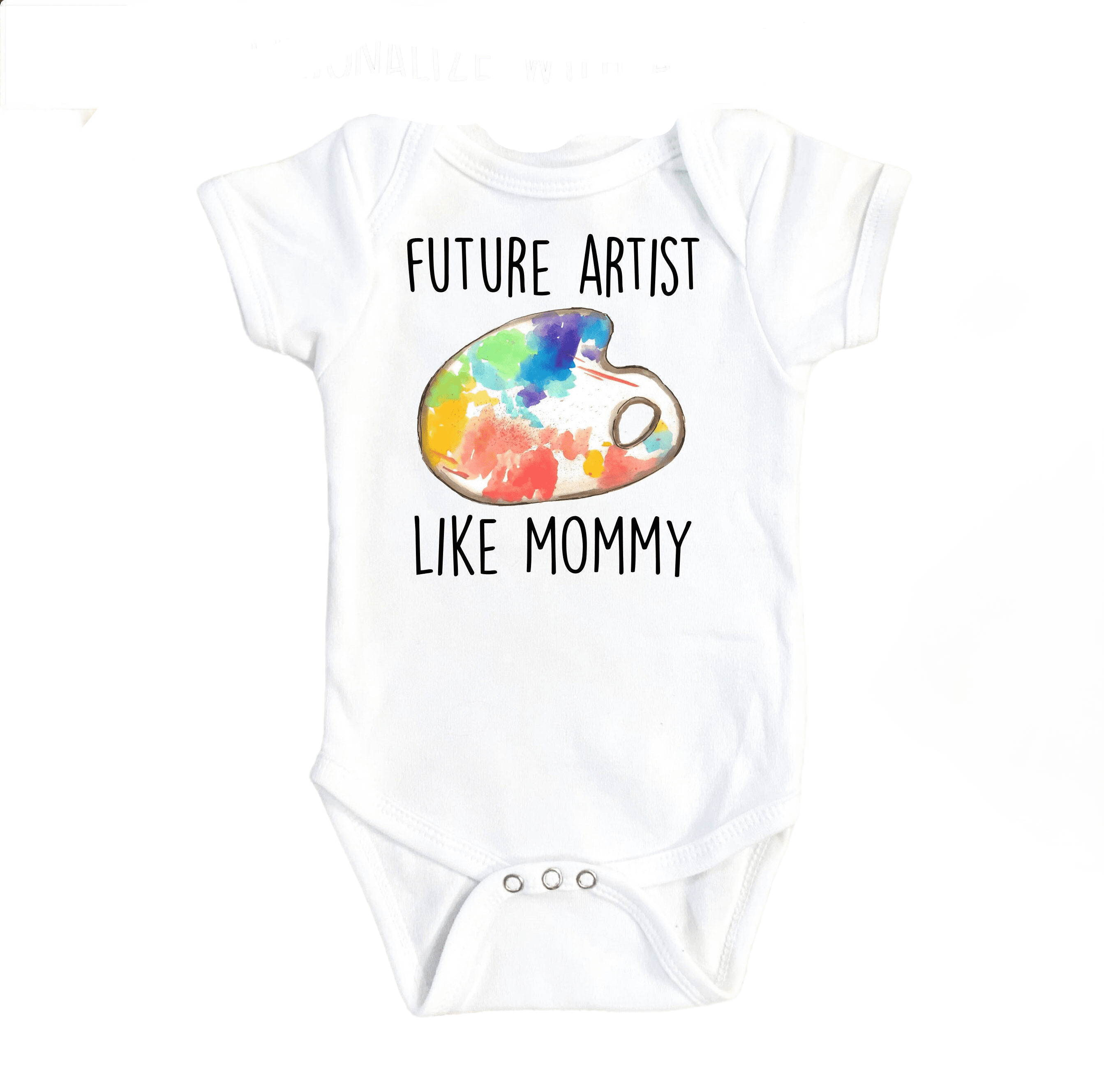 Artist Mommy - Baby Boy Girl Clothes Infant Bodysuit Funny Cute Newborn - Walmart.com