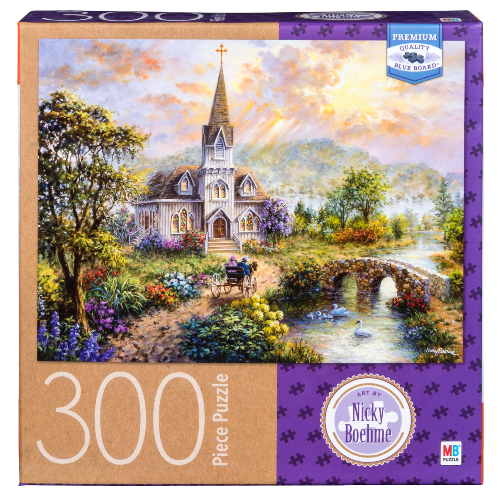 Artist Nicky Boehme - 300-piece Adult Jigsaw Puzzle - Pray for World ...