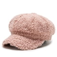 Artist Painter Lamb Wool Beret Hat Color Hat Outdoor Leisure Octagonal ...