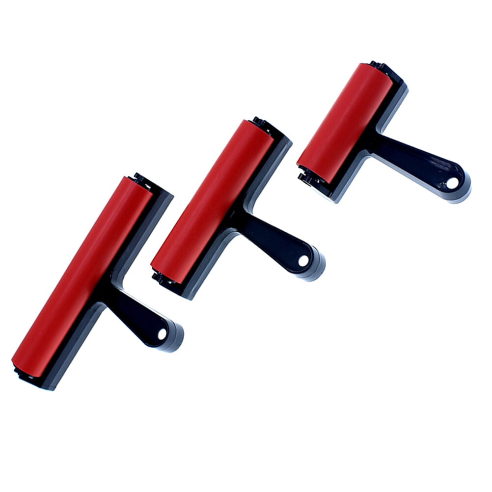 Artist Rubber Roller Handle Ink Painting Brush Scrapbooks Wallpapers ...