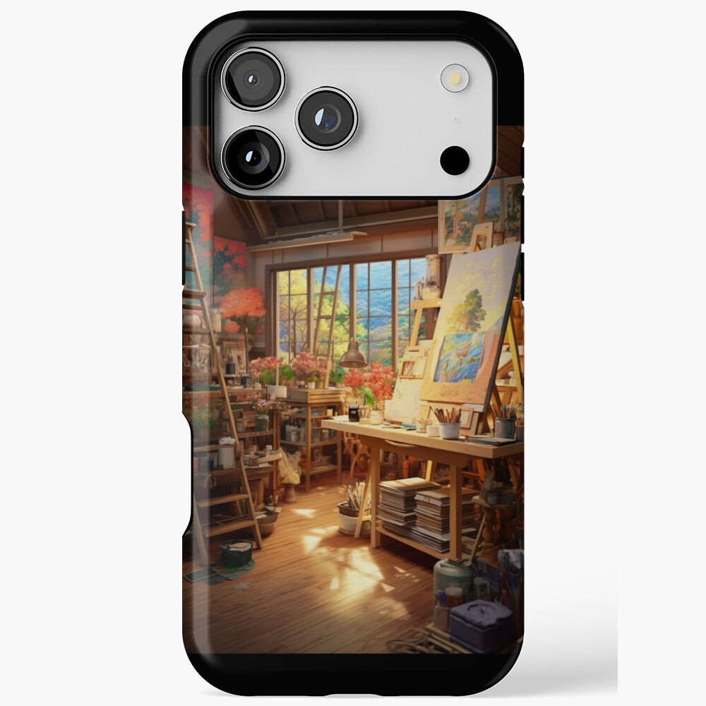 Artist Studio Minimal Creative Art Phone Case Compatible iPhone 17 ...