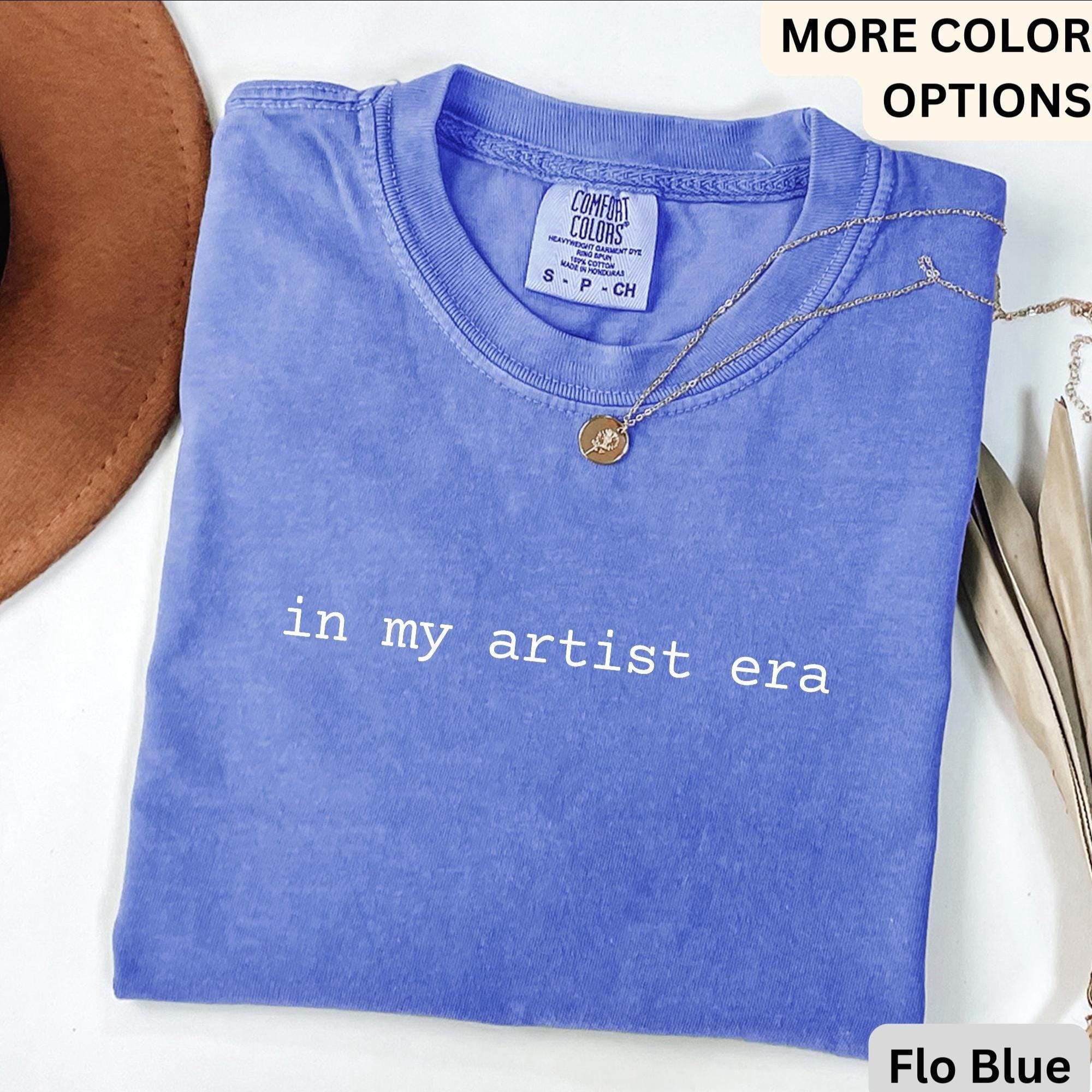 Artist TShirt In My Artist Era Shirt Funny Artist Tee Art Teacher Shirt ...