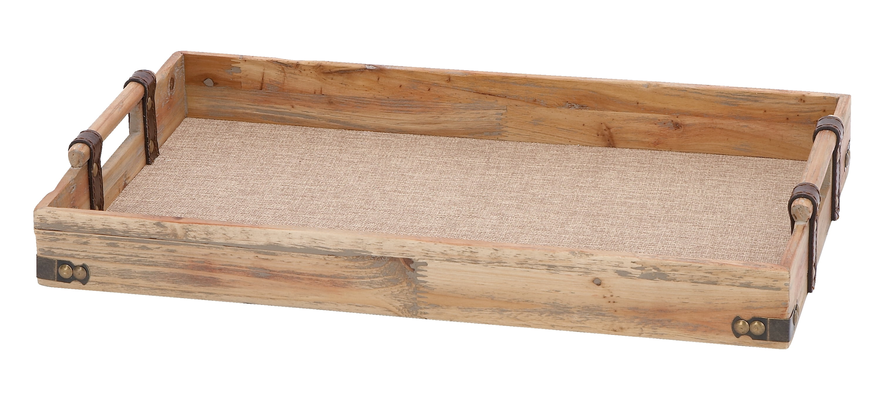 Artist Wood And Fabric Tray With Leather Straps - Walmart.com