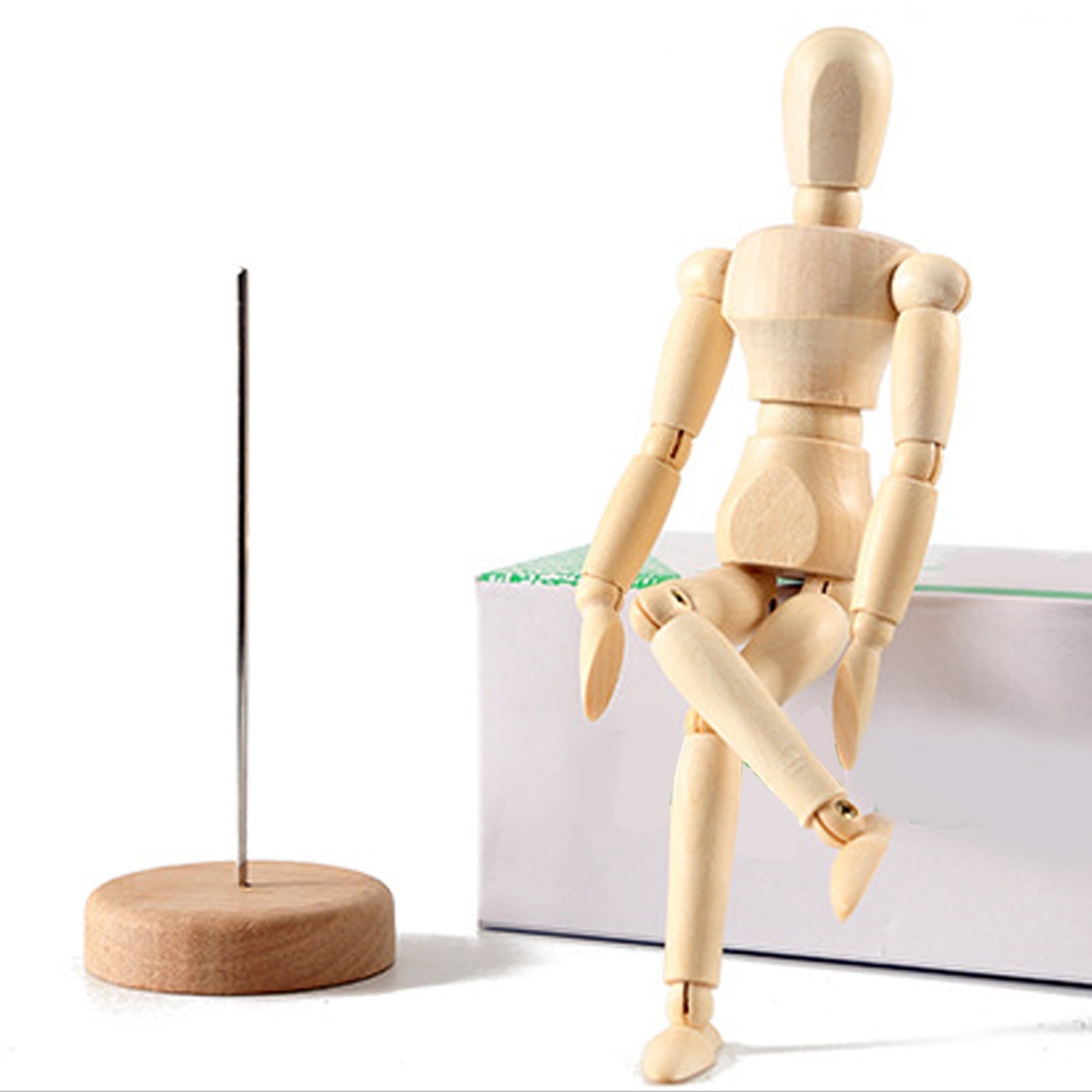 Artist Wooden Manikin Mannequin 8 Inch Manikin Flexible Joints Puppet ...