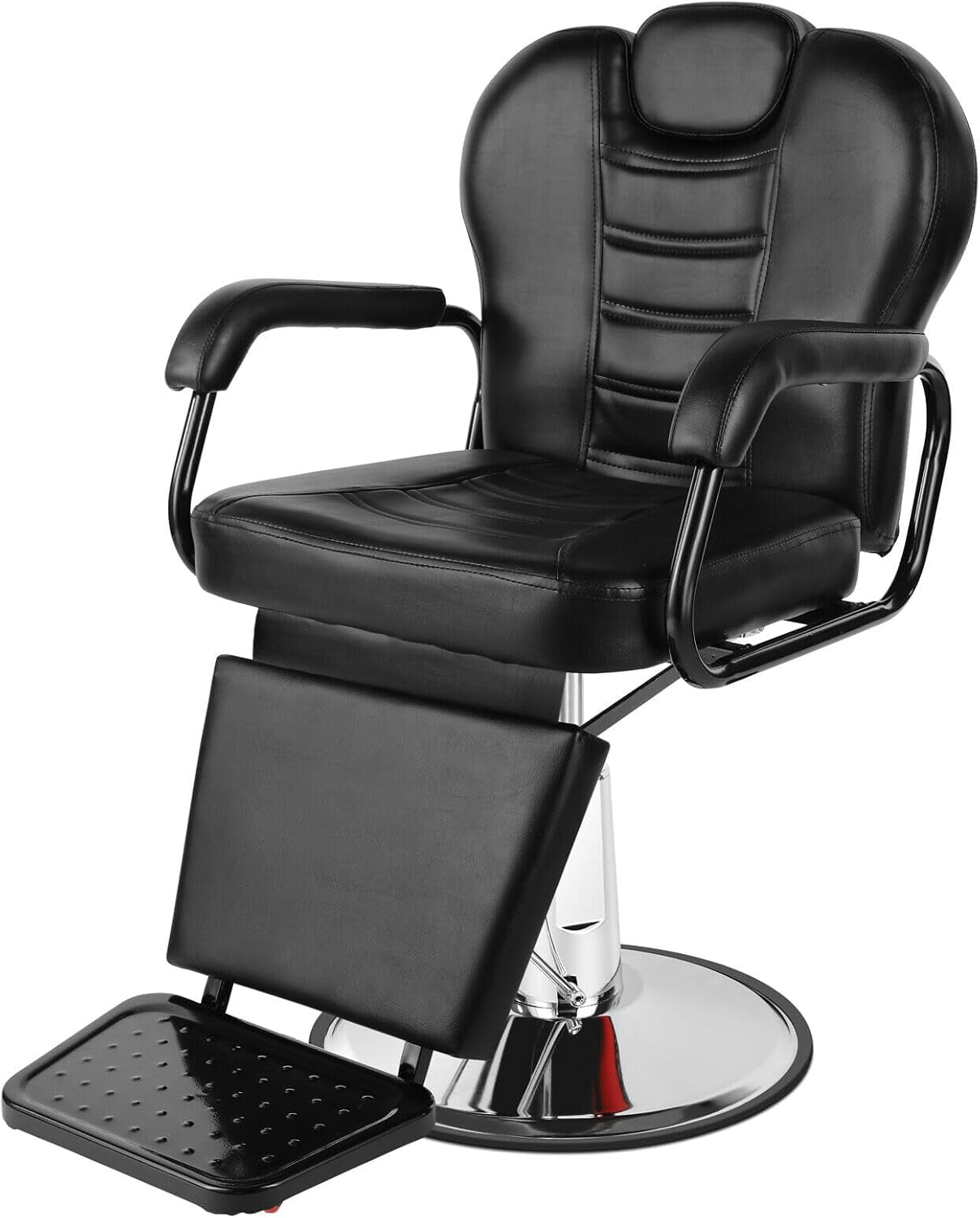Artist hand Barber Chair Reclining Salon Chairs for Hair Stylist Heavy ...