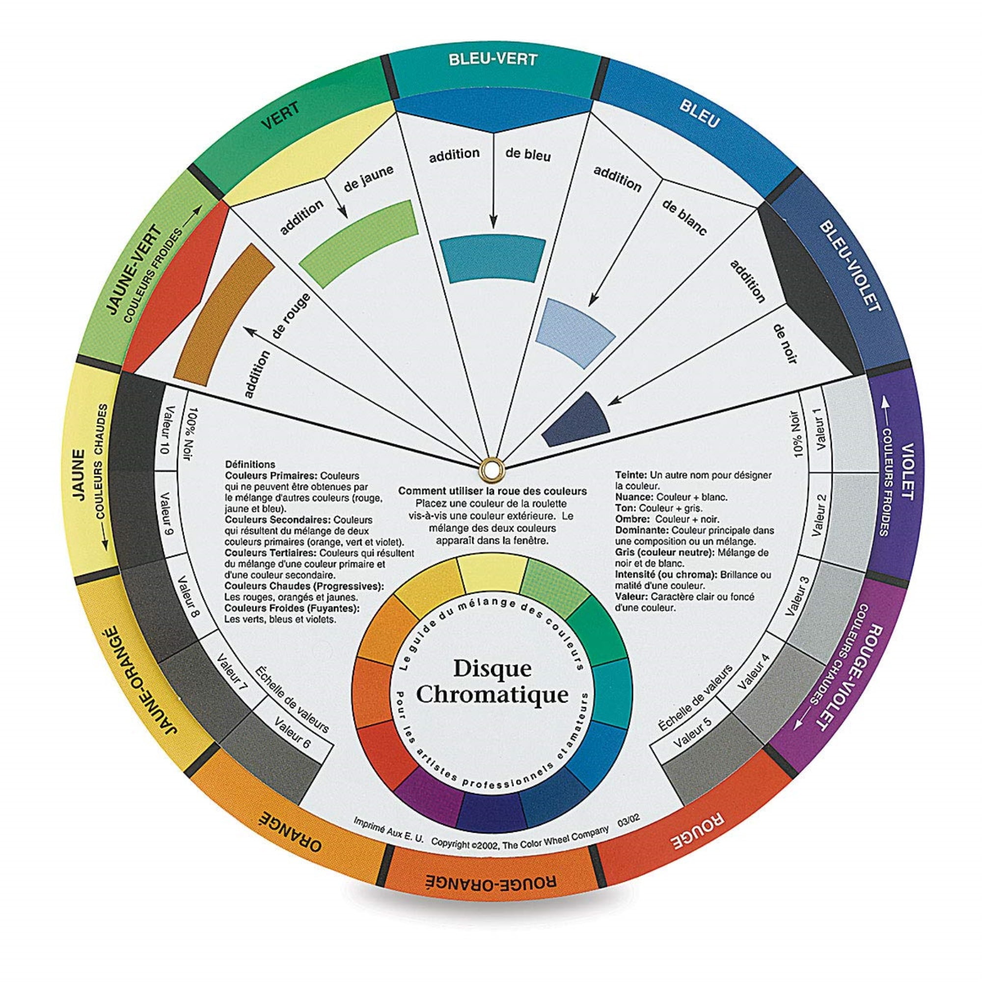Artist's Color Wheel - Walmart.com
