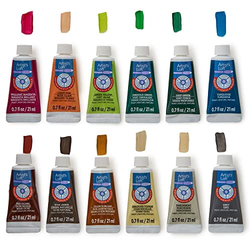 Artist's Loft Acrylic Paint Tube Set, 48 Count - Walmart.com