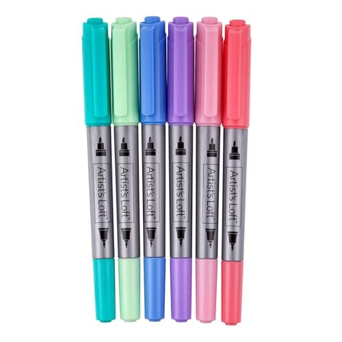 Artist's Loft Dual Tip Permanent Fashion Markers - Walmart.com