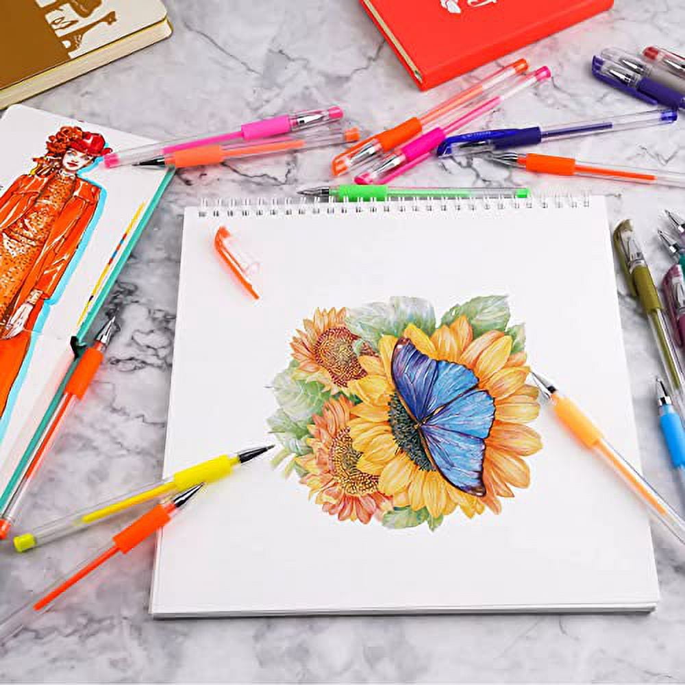 Artist's Loft Gel Pens with Stand - Walmart.com