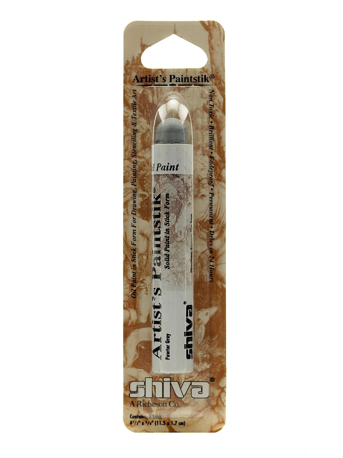 Artist's Paintstik Oil Colors pewter gray (pack of 3) - Walmart.com