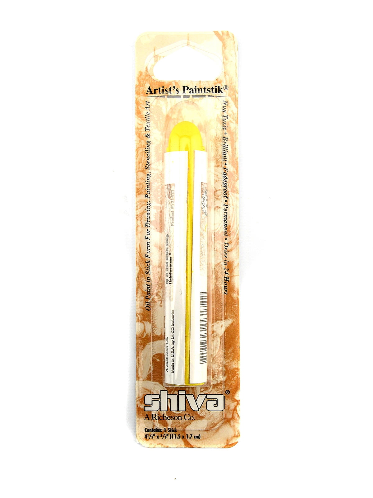 Artist's Paintstik Oil Colors yellow citron (pack of 3) - Walmart.com