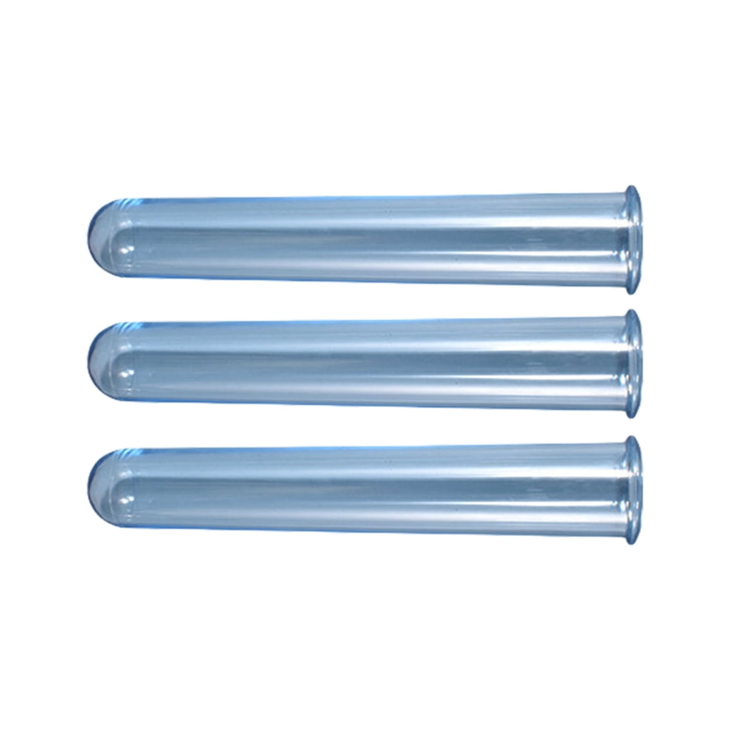 Artistic Acrylic Clear Test Tube Plant Vases Set of 3 For Creative ...