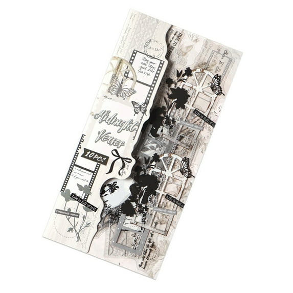 Artistic Adhesive Sticker For Scrapbooking And Journals Tear Resistant ...