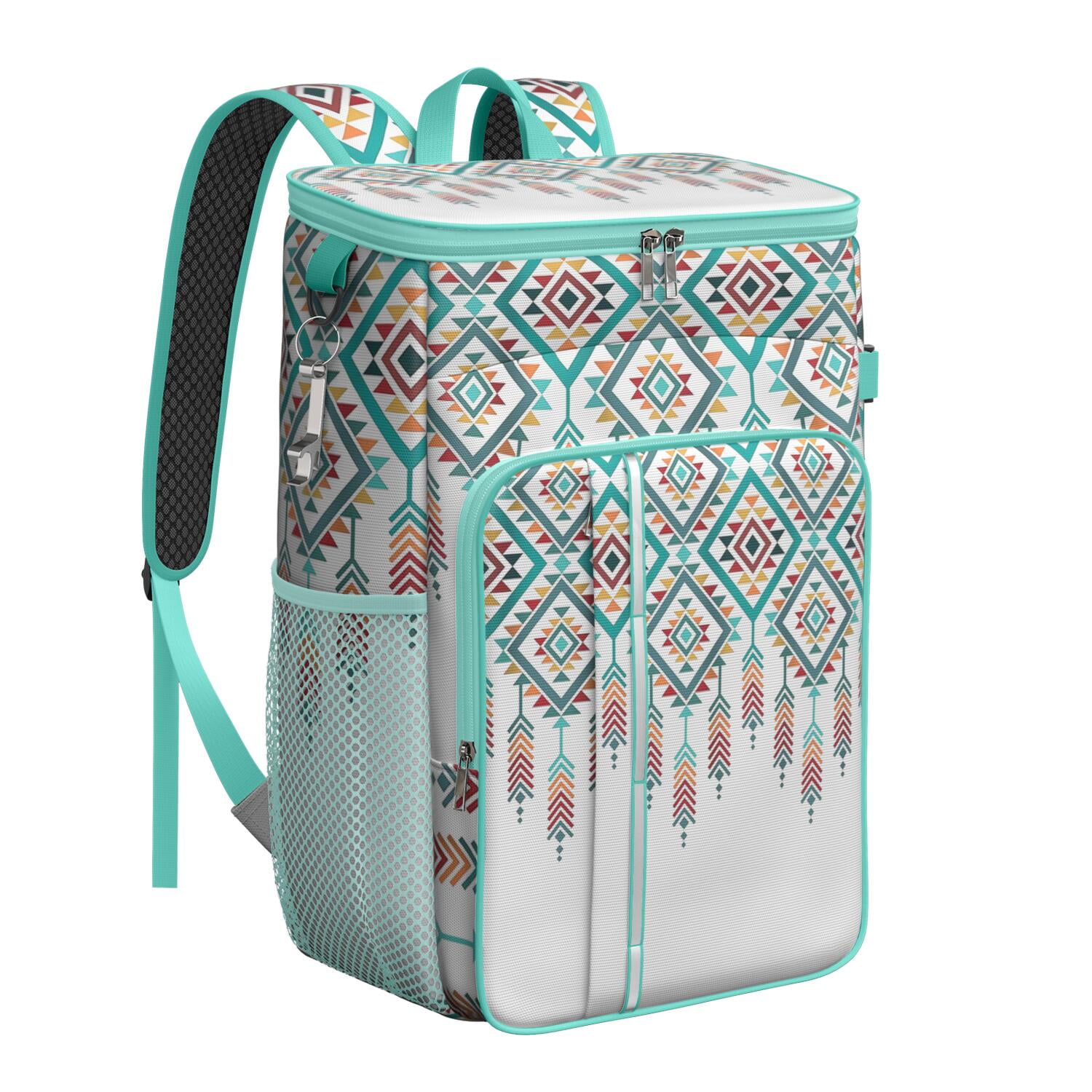 Artistic Aesthetic Cooler Backpack 26 Cans – Waterproof Insulated Bag ...