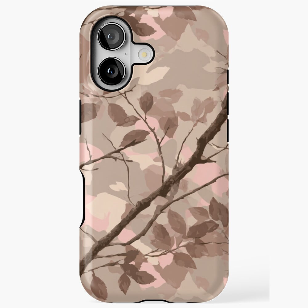Artistic Army Neutral Camo Military Style Case with iPhone 17 to 11 Pro ...
