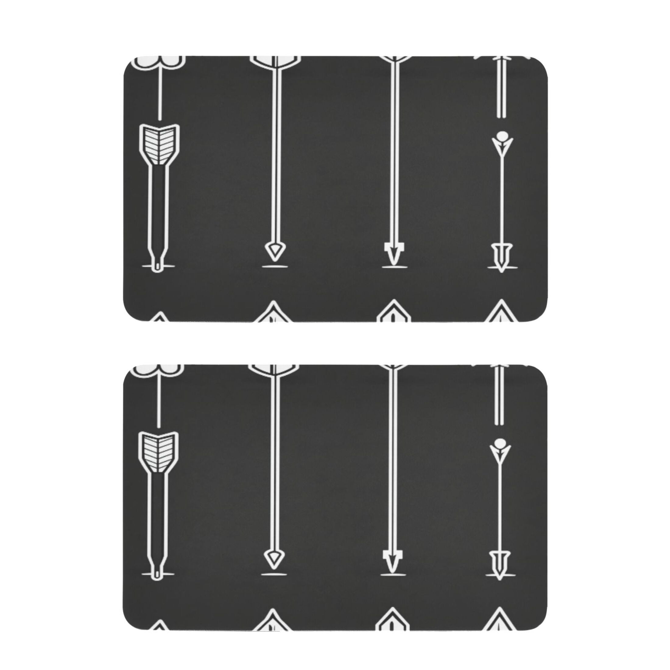 Artistic Arrow Collection 2 Pack 4x2.5 Inch Magnetic Stickers Thick and ...